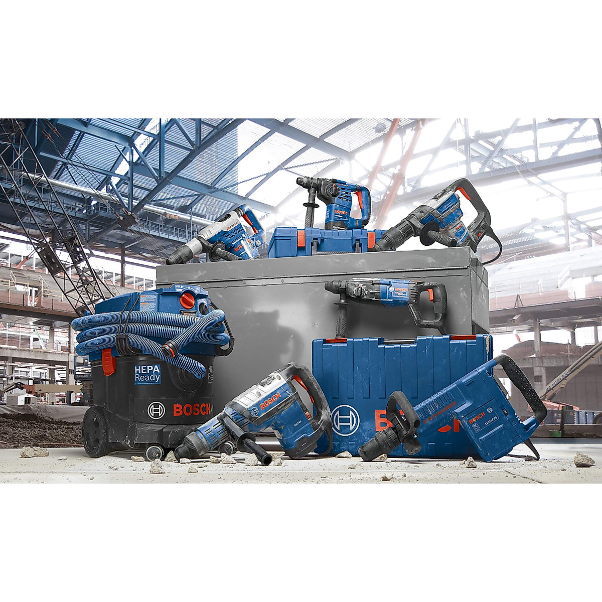 BOSCH 11316EVS 14 Amp SDS-Max Demolition Hammer with Variable Speed