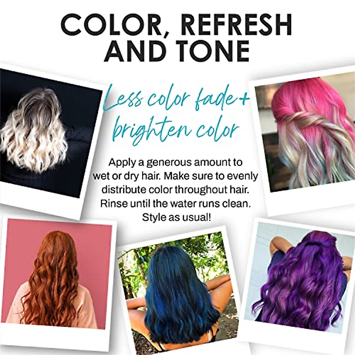 Keracolor Clenditioner MERLOT Hair Dye - Semi Permanent Hair Color Depositing Conditioner, Cruelty-free, 12 Fl. Oz.