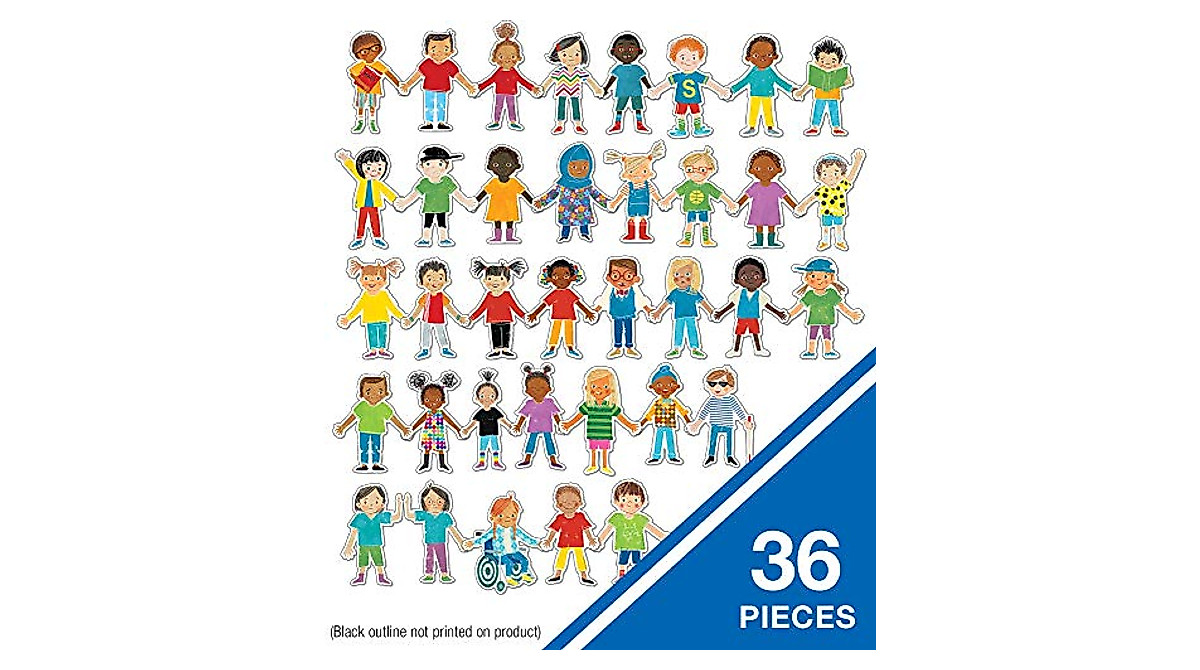 Diverse Classroom Décor with Carson Dellosa Cutouts