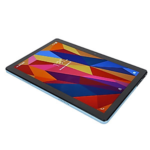 HEEPDD 10.1 Inch Tablet 100-240V HD Tablet 8GB RAM 256GB ROM 5MP 13MP Blue for Online Video (US Plug)
