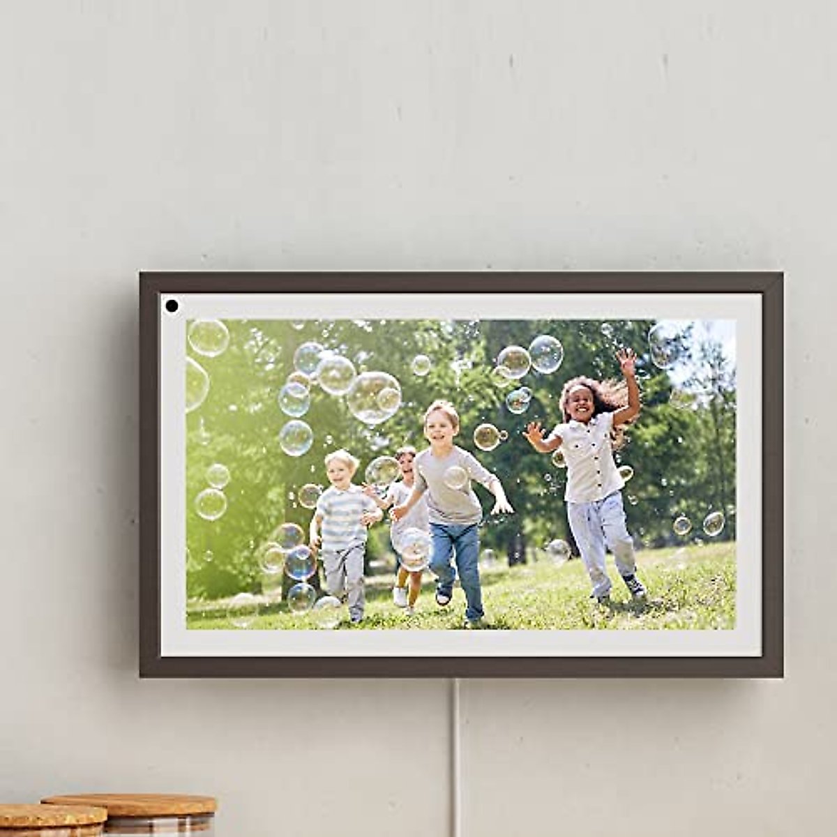 Echo Show 15 Bundle. Includes Echo Show 15 | Full HD 15.6" smart display with Alexa and Fire TV built in, Remote, and Frame included
