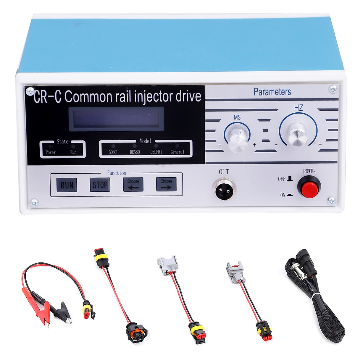 CR-C Common Rail Injector Tester Common Rail Injector Testing Machine Diesel Injector Drive Fuel Repair Tool (Standard)