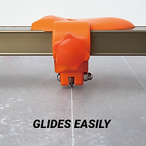 youkzuan Professional Porcelain Ceramic Manual Tile Cutter,Glass Cutter Tool Kit with Large Tile Cutter,Tile Pliers,Shaped Glass Cutter,8Pcs Cutting Heads & 2Pcs Cutting Wheels Work Easy and Portable