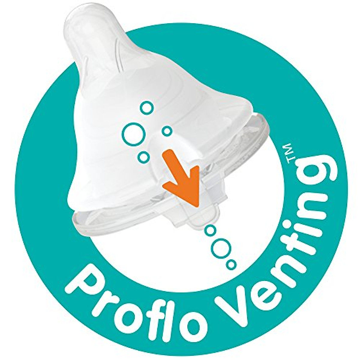 Evenflo Feeding Balance Plus Wide Neck Nipples for The Balance Plus Wide Neck Baby Bottles - Helps Reduce Colic - Fast Flow/X-Cut, 8 Months and Up (Pack of 2)