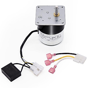 Criditpid SRV7000-670 Auger Feed Motor Replacement for PelPro PP130, PP60, PP70 Pellet Stove, 2 RPM Auger Motor for Pleasant Hearth PH50CABPS, PH35PS, PH50PS Pellet Stove.