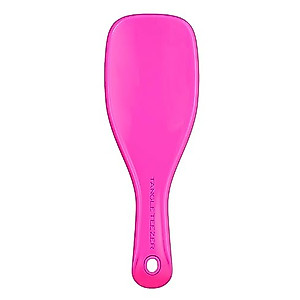 Tangle Teezer x Barbie The Mini Ultimate Detangling Brush, Dry and Wet Hair Brush Detangler for Traveling and Small Hands, Totally Pink