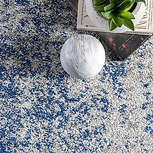 nuLOOM Vintage Willena Runner Rug, 2 ft 6 in x 14 ft, Blue