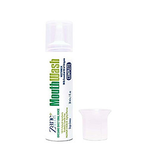 Zane Hellas MouthWash. Oral Rinse with Oregano Oil Power. Ideal for Gingivitis, Plaque, Dry Mouth, and Bad Breath. Alcohol and Fluoride Free. 100% Herbal Solution. 1 fl.oz.-30ml.
