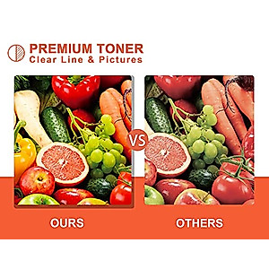 Ledes Toner Cartridge for Canon GPR-53 GPR 53 for ImageRunner Advance Advance iR-ADV C3325 C3330 C3525 C3530 C3025 High Yield (36000 Pages, 4 Packs, BK, C, M, Y)