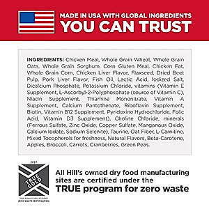 Hill's Science Diet Dry Dog Food, Puppy, Large Breeds, Chicken Meal and Oats Recipe, 30 lb. Bag