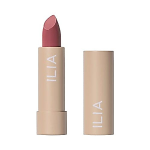 ILIA - Color Block Lipstick | Non-Toxic, Vegan, Cruelty-Free, Clean Makeup (Rosette (Soft Pink With Cool Undertones))