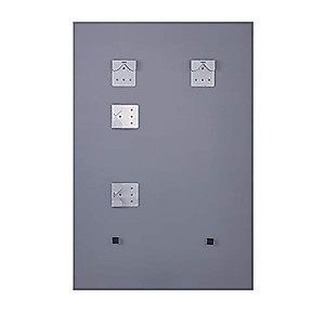 Villacola 30" x 40" Frameless Rectangle Mirror, Beveled Edge Bathroom Mirror for Wall, Vanity, Washroom, Living Room and More