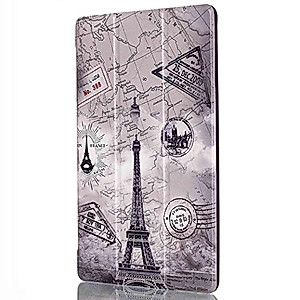 MNtech New Sleep Folding Stand Painted Leather Protective Case Cover For HUAWEI Mediapad M2 8.0inch (D)