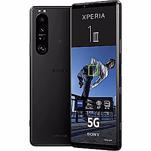 Sony Xperia 1 III XQ-BC72 5G Dual 512GB 12GB RAM Factory Unlocked (GSM Only | No CDMA - not Compatible with Verizon/Sprint) International Version – Frosted Black