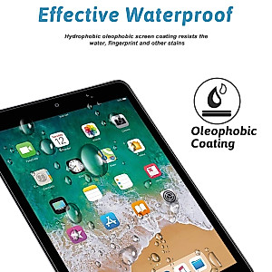 GOZOPO 2-Pack Screen Protector For iPad 9.7 / iPad Air 1, 2, Pro 9.7 - Scratch Resistant Tempered Glass Film