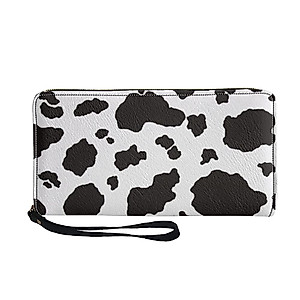 Hechitok Show design fashion animal woman man leather wallet,long wallet card bag organizer (10)