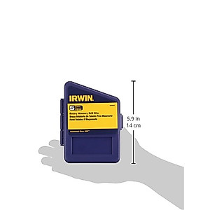 Irwin Tools 5026024 Slow Spiral Flute Rotary Drill Bit for Mason