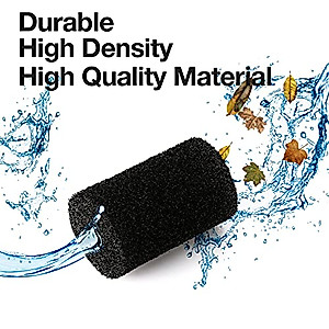 Pool Hose Tail scrubbers,12 Pack Tail Sweeps Scrubber Replacement High Density Sweep Hose Scrubber Pool Pre-Filter Intake Sponge as Polaris Pool Cleaner Parts Fits for Polaris Vac-Sweep Pool Cleaner