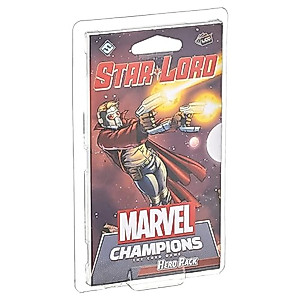 Marvel Champions The Card Game Star-Lord HERO PACK - Superhero Strategy Game, Cooperative Game for Kids and Adults, Ages 14+, 1-4 Players, 45-90 Minute Playtime, Made by Fantasy Flight Games