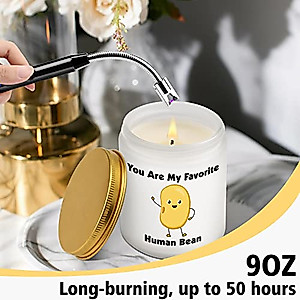 AWIZ Fun Gifts for Valentine's Day Anniversary Birthday Holidays to Couple Lovers Boyfriend Girlfriend Husband Wife Spouse Gifts, Lavender Scented Candles Gifts for Birthday, Christmas, Thanksgiving