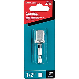 Makita E-01591 Impact XPS™ 1/2" Square 2" Socket Adapter