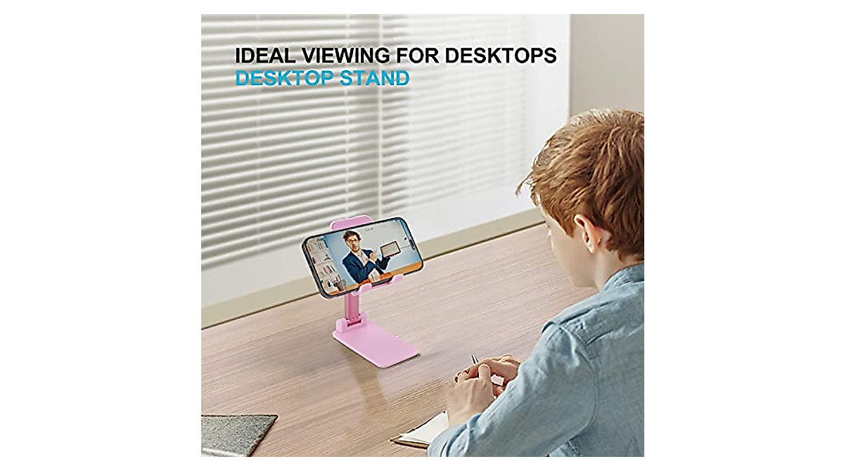 Adjustable Flying Hummingbird Phone Stand - Pink Style