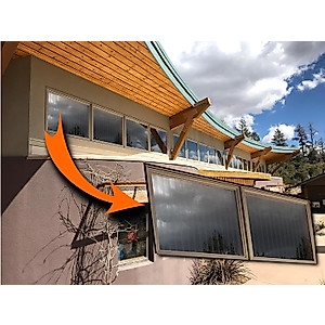 CollidEscape Spiderweb Clear Bird Tape for Windows (3/4" x 40' - Covers 2 to 3 Windows) | Window Decals to Prevent Bird Strike Prevention for Windows | Clear