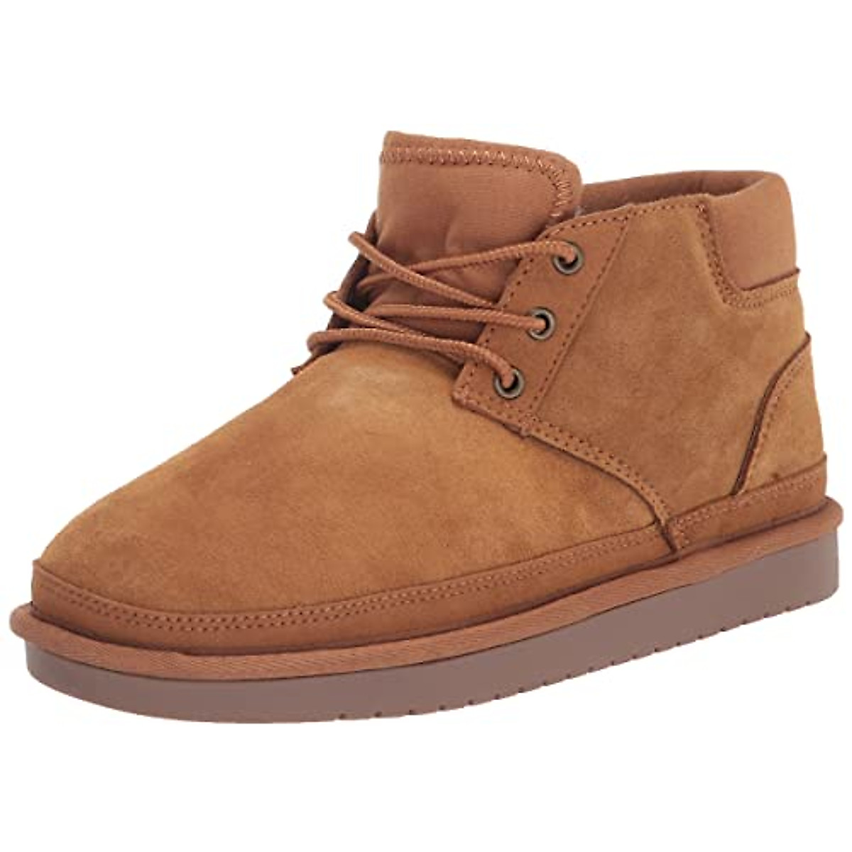 Koolaburra by UGG Unisex-Child ADVAY Chukka Boot, Chestnut, 2 Little Kid