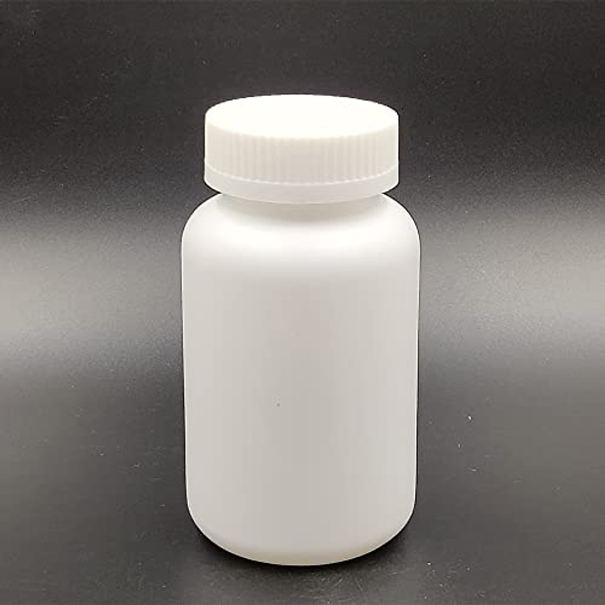 Othmro PE Plastic Lab Chemical Reagent Bottles 5pcs, 51ml/1.72oz Wide Mouth 28mmID Round Sample Liquid Storage Container Sealing Bottles White with Cap