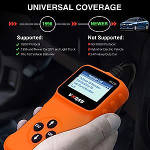 OBD2 Scanner, OBD2 Reader, OBD II Scanner, Fix Car Diagnostic Tool, Code Reader for Cars and Trucks, Classic Enhanced Universal Engine Fault Car Diagnostic Scan Tool of All CAN Fault Car After 1996