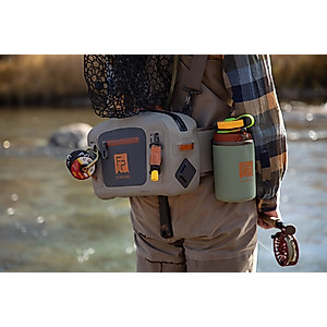 fishpond Thunderhead Submersible Lumbar Fishing Pack - Eco Yucca | Waterproof Fly Fishing Waist Pack