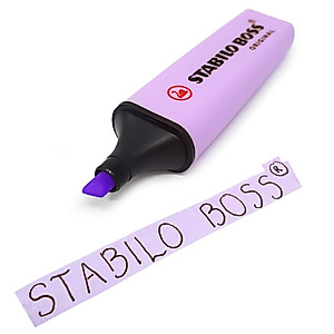 STABILO BOSS Original Pastel Highlighter Pens Highlighter Markers - Bumper Pack of 7