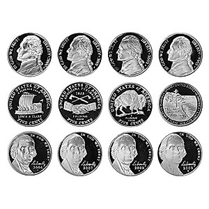 2000 S Jefferson Nickel Seller Proof