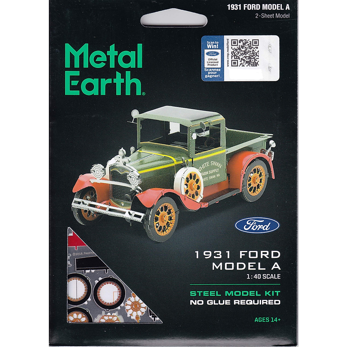 Fascinations Metal Earth 1931 Ford Model A 3D Metal Model Kit
