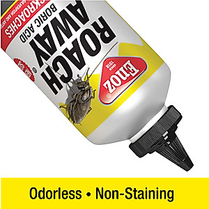 Enoz No Zone Roach Away Powder, Kills Cockroaches, Silverfish, and Ants (Pack of 3)