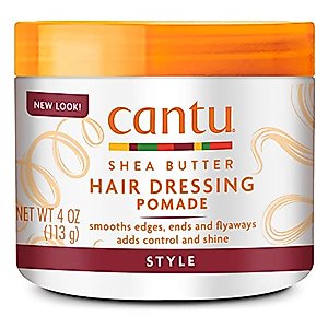 Cantu Hair Dressing Pomade with Shea Butter, 4 Ounce