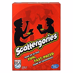 Scattergories Game of Categories Bundle with Mr Dice Drawstring Bag