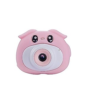 Kids Camera Digital Camera, X18 HD Color Children's Digital Camera 2-inch Screen HD Sports Camera with 8GB TF Card (Pink)