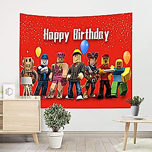 Robot Themed Birthday Party Supplies Vinyl Robot Backdrop Photography Tapestry Perfect Party Decoration for Boys and Girls 5x3ft
