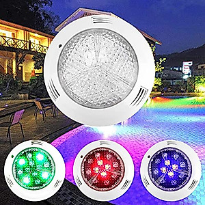 Yosoo Health Gear LED Pool Lights, 360LEDs IP68 Waterproof Submersible Light, Multicolor Underwater Lamp Pond Lights for Swimming Pool, Pond, Garden, Landscape Lighting