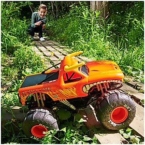 Monster Jam, Official El Toro Loco, Remote Control Monster Truck, Walmart Exclusive, Authentic Sounds, 1:10 Scale