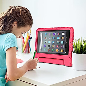 Merocab Kids Case for Fire HD 7 9th 7th 5th Generation 2019 2017 2015 Release, Fire HD 7 2019 2017 2015 Lightweight Shockproof Handle Stand Kids Case Cover for HD 7 9th 7th 5th