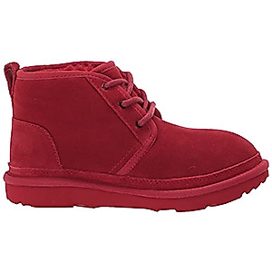 UGG Kids' Neumel Ii Chukka Boot, Samba Red, 5 Big Kid US