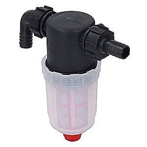 Agricultural Sprayer Filters, Simple Installation 304 Stainless Steel Garden Hose Filter 50 Mesh Filter Rust Proof for Garden 25mm G3/4