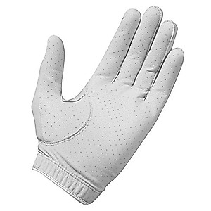 TaylorMade 2021 Status Jr. Glove, Left Hand, Large,White