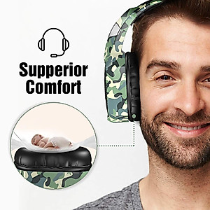 VersionTECH. Gaming Headset - Updated K8 Headset Gaming for PS4 New Xbox One, Stereo Over-Ear Headphones with Noise-canceling Microphone & LED Lights for PC Computer Mac Laptop Nintendo Switch Games