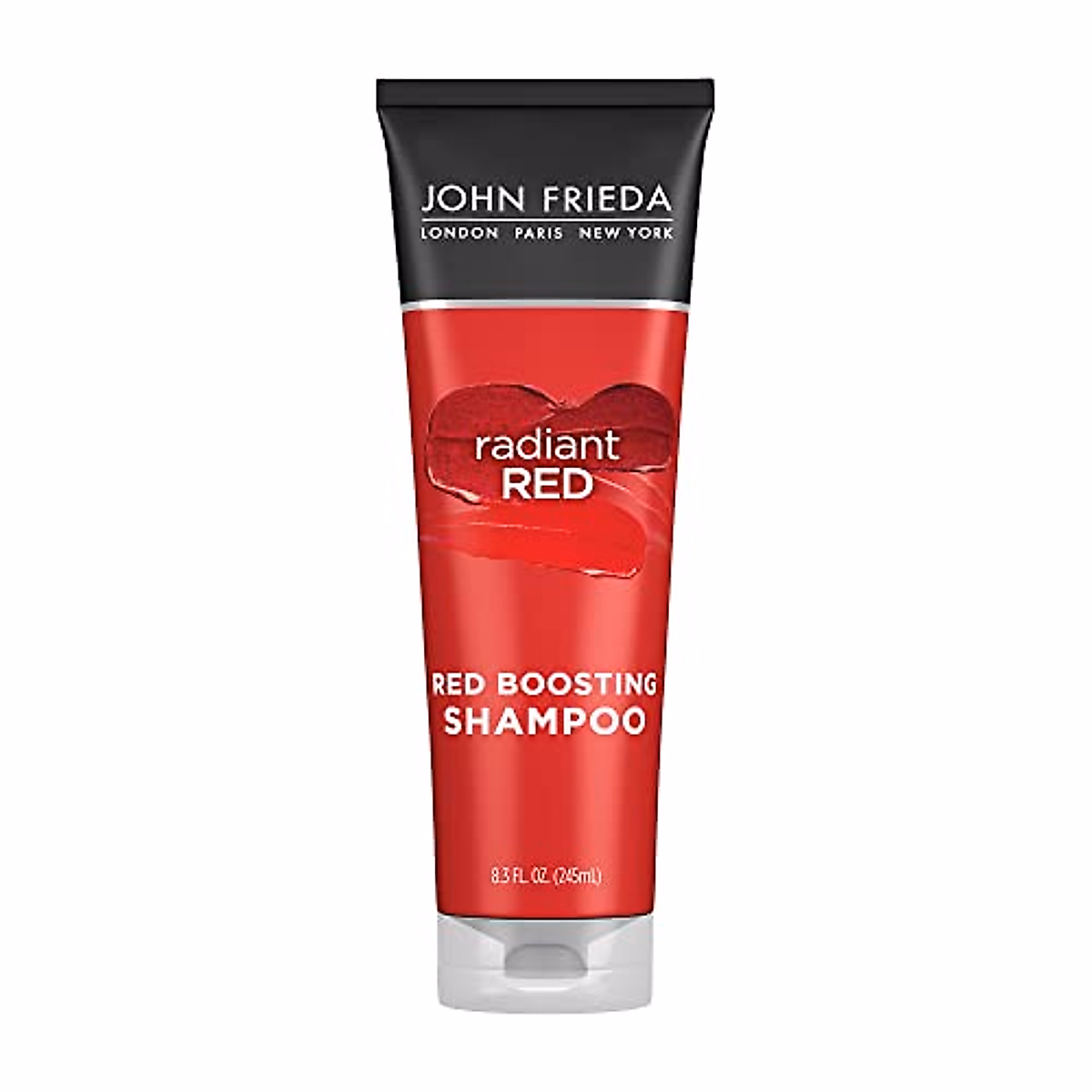 John Frieda Radiant Red Red Boosting Shampoo, Daily Shampoo, Helps Enhance Red Hair Shades, 8.3 Ounce, with Pomegranate and Vitamin E
