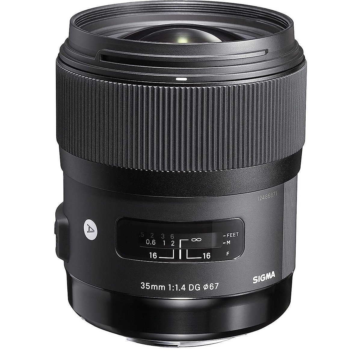 Sigma 35mm F1.4 Art DG HSM Lens for Nikon, Black, 3.7 x 3.03 x 3.03 (340306)