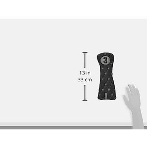 TaylorMade Golf Fairway Headcover 3W Black