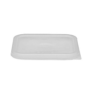Cambro SFC2SCPP Cambro Square Seal Lid for 2 and 4 Qt. Capacity Clear Camwear Containers